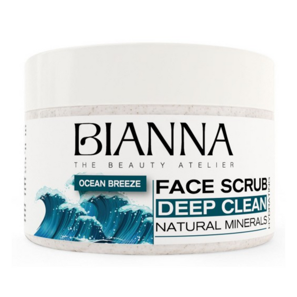 Bianna Face Scrub Deep Clean Ocean Breeze 250ml | Wigoos