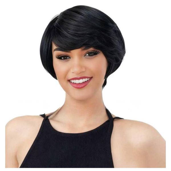 Kuknus 100% Brazilian Human Hair Wig - Marget - Natural Color – Wigoos
